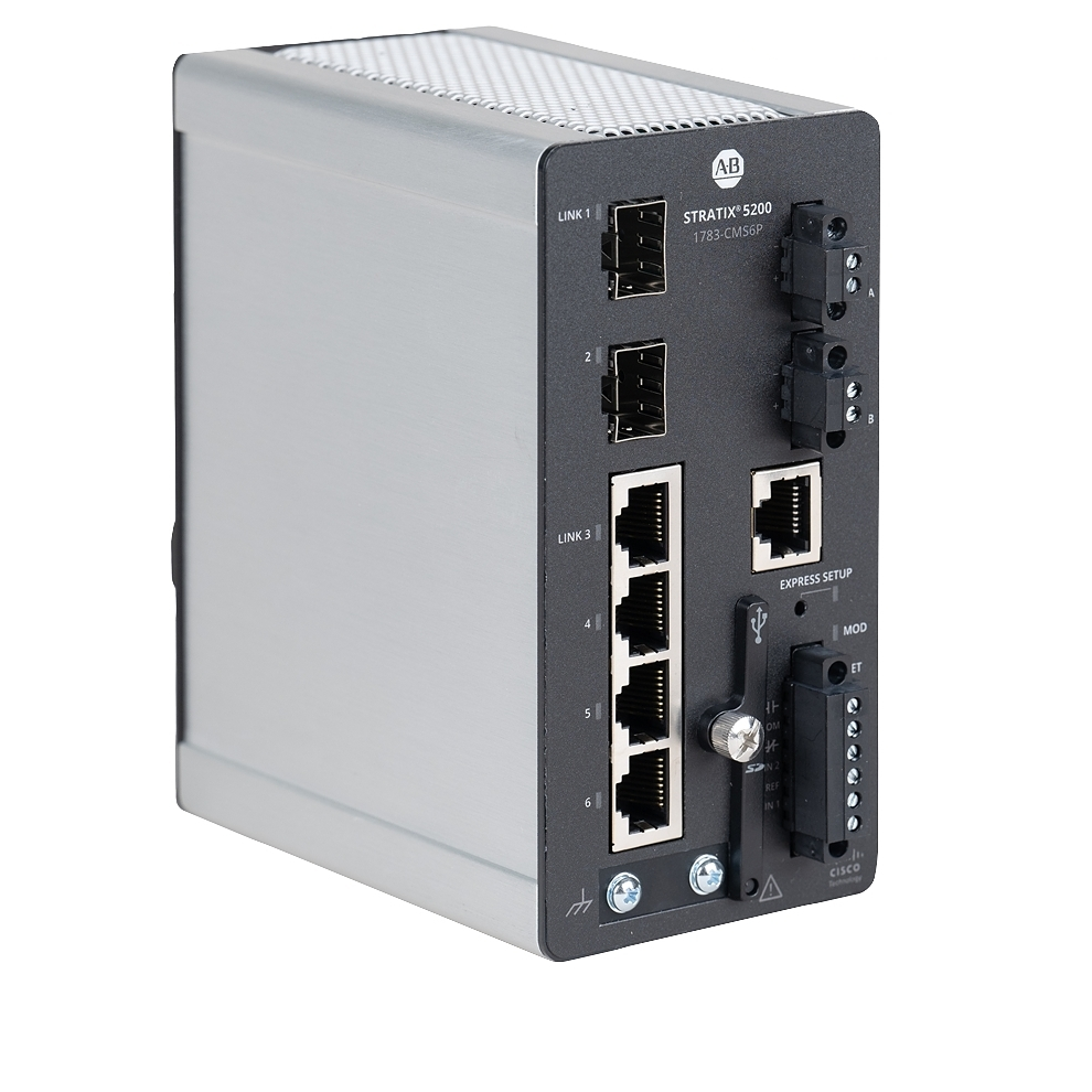 SWITCH STRATIX 5200 DE 4 PUERTOS FAST ETHERNERT Y 2 PUERTOS SFP GIGABIT ...