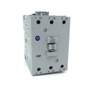 100-C60D00, CONTACTOR IEC 60A 3 POLOS OPERADO CON C.A. (120 V) SIN ...